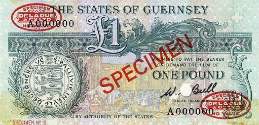 Guernsey Replacements - Pam West British Notes